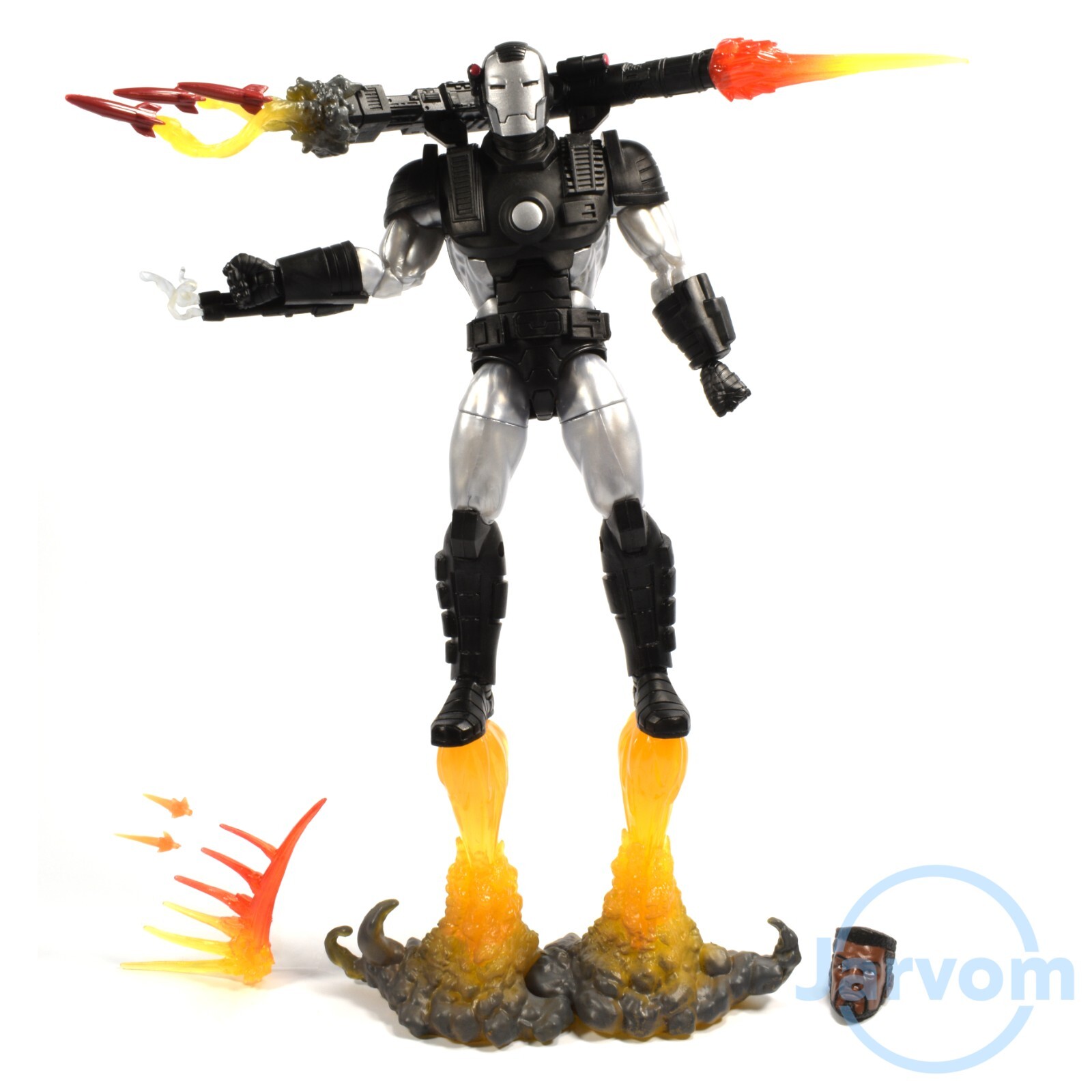 Marvel Legends 6" Inch Deluxe Iron Man Comic War Machine Loose Complete ...