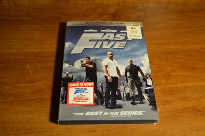 Fast Five (DVD, 2011, Rated/Unrated, Vin Deisel Paul Walker Dwayne ...