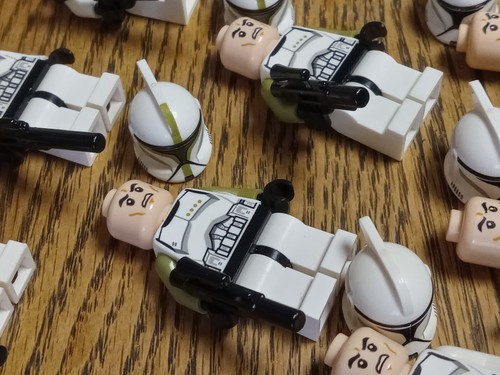 Lego Star Wars minifigure lot Clone Trooper Army Builder Phase 1 ...