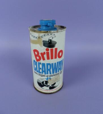 Brillo Clearway Vintage Used Tin Container | eBay UK