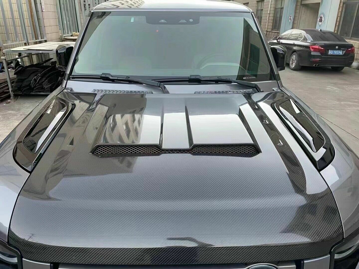 Fit for Land Rover Defender 2020 2021-2024 4Pcs Front Side Hood Vent ...