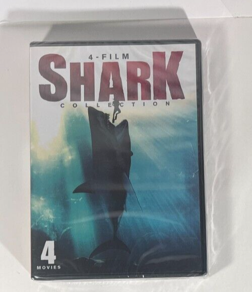 Shark Attack 4 Film Collection - DVD - Shark Attack 2-3, Shark Zone ...