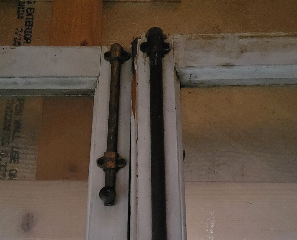 Antique Late 1800's 12 Lite French Doors | eBay