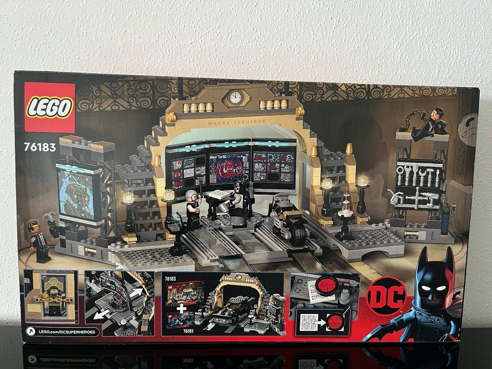 LEGO Super Heroes: Batcave: The Riddler Face-off (76183) Building Set ...