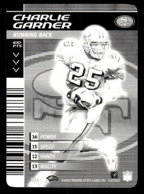 2001 NFL Showdown #374 Charlie Garner Monochrome | eBay