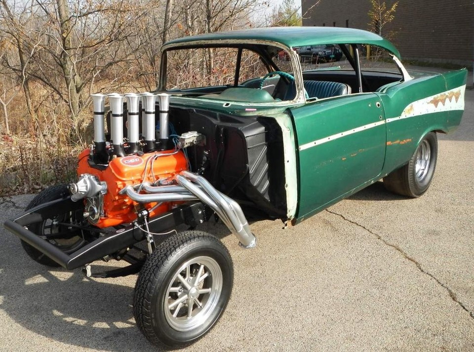 The Original NicKey Gasser Garage, Chevrolet, Straight Axle Kit, 1955 ...