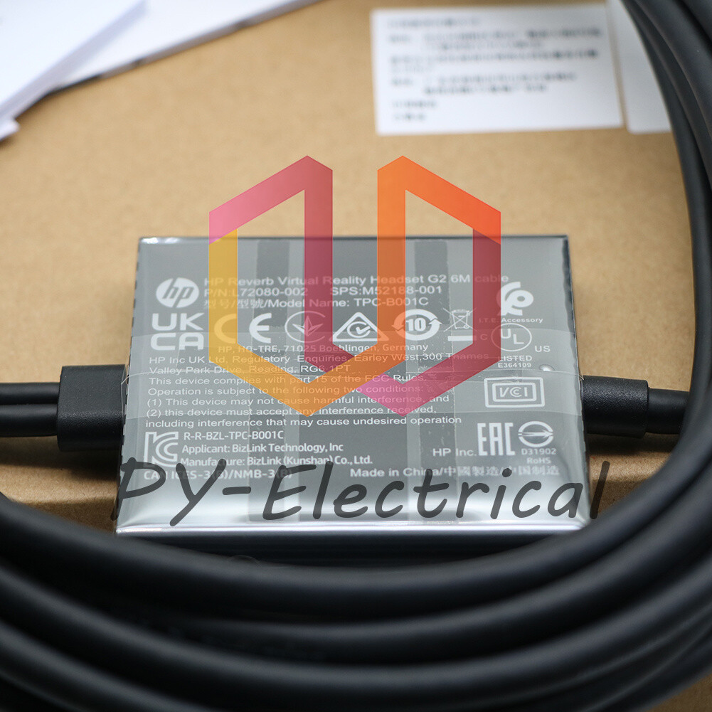 New in box HP Reverb G2 Cable VR headset connecting cable 6-Meter (1PCS ...