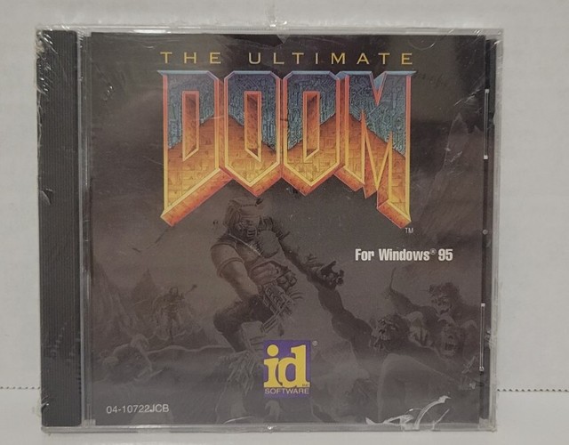 The Ultimate Doom - PC Cd-rom Vintage Software Game for Windows 95 for ...