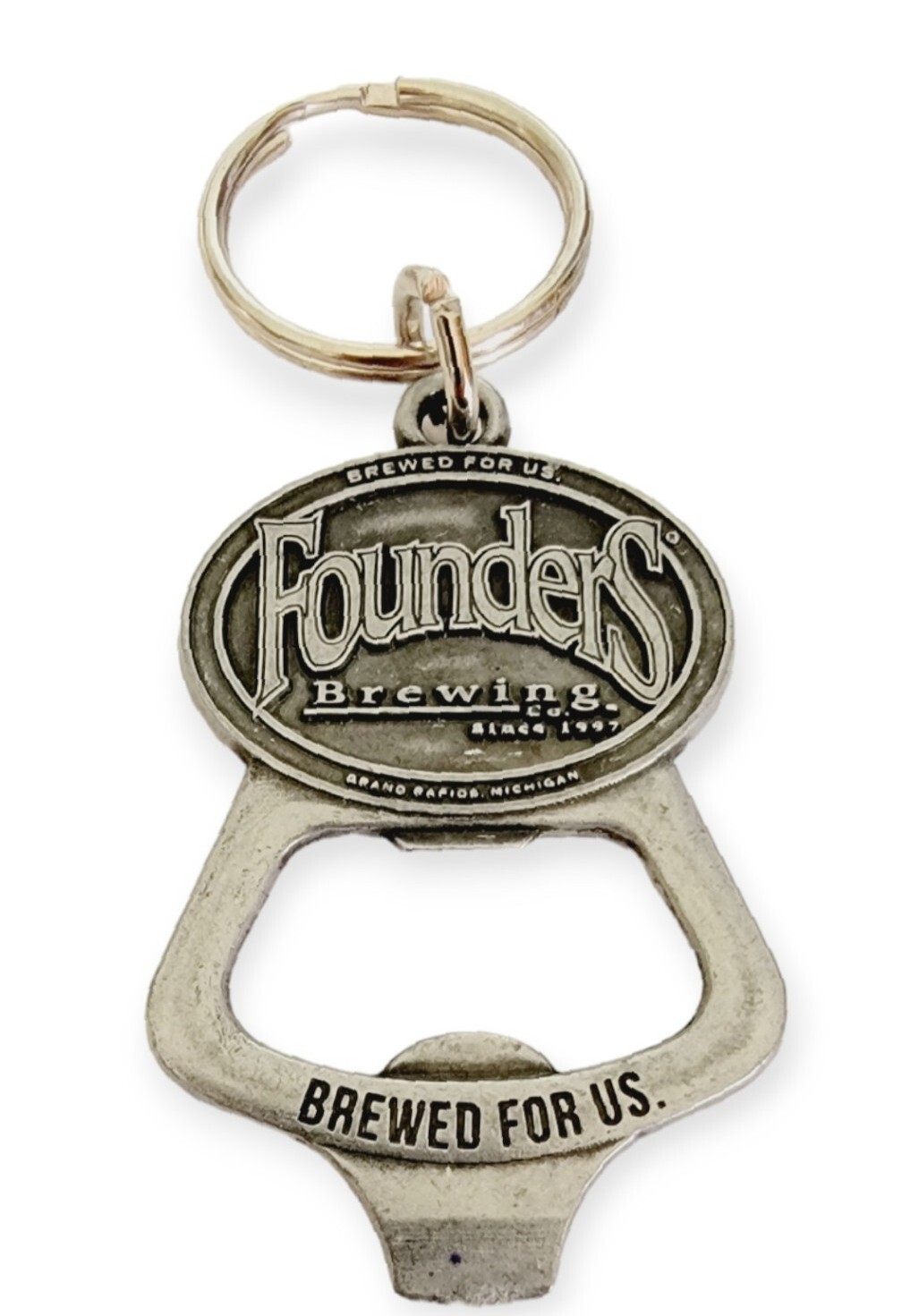 Founders Brewing Bottle Opener Keychain Grand Rapids Michigan Brew Logo ...
