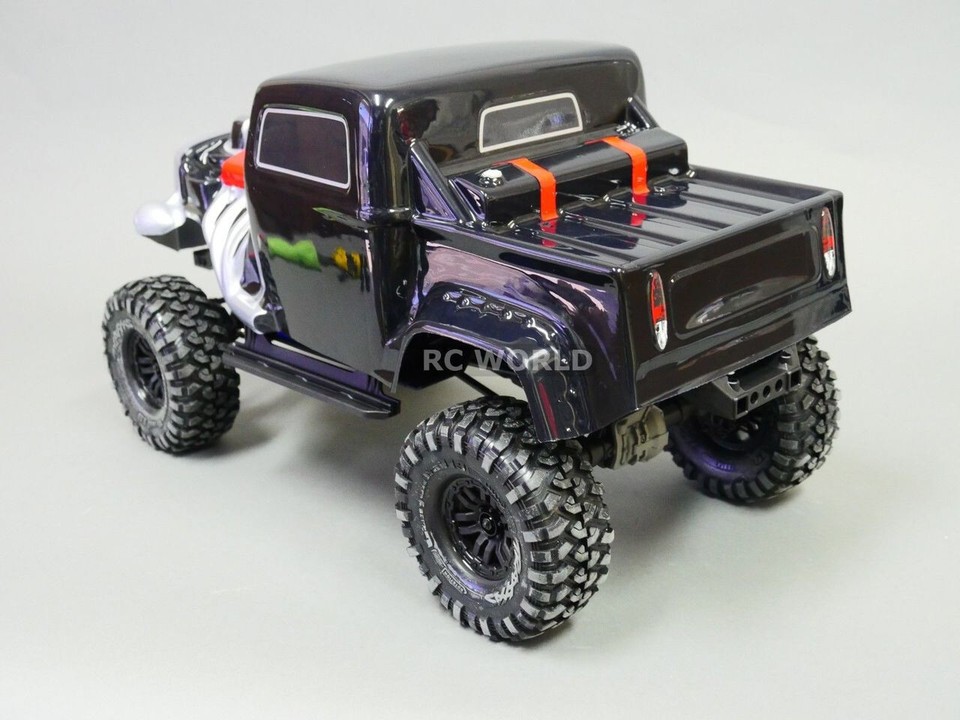 RC 1/10 Truck Body HOT ROD Crawler *Finished* -BLACK- 313MM | eBay