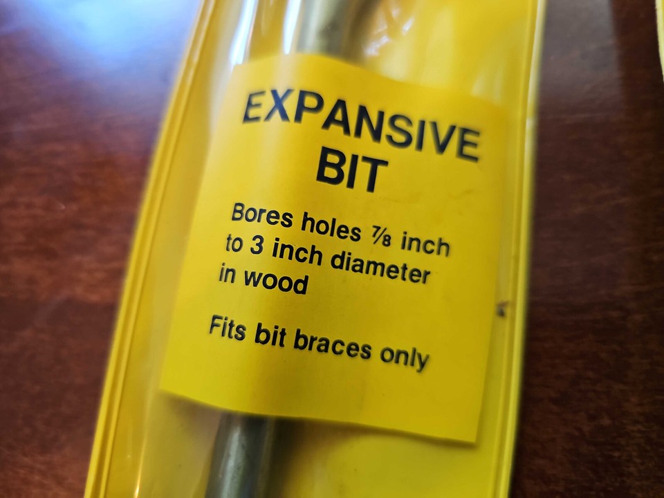 NOS Stanley Expansive bit 01-711 7/8 To 3 Inch Brace Bit | eBay