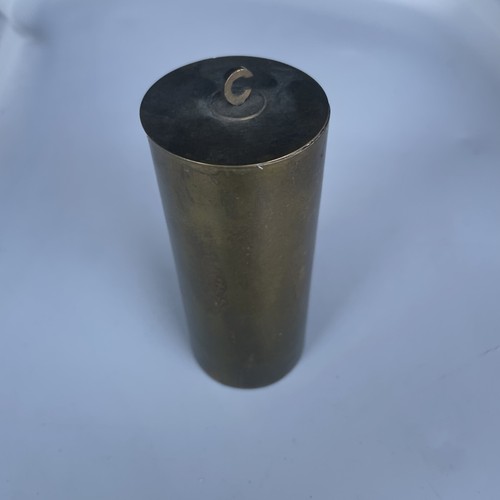 Antique Pair Heavy Brass Grandfather Clock Pendulum Weights 3.5 Lbs | eBay