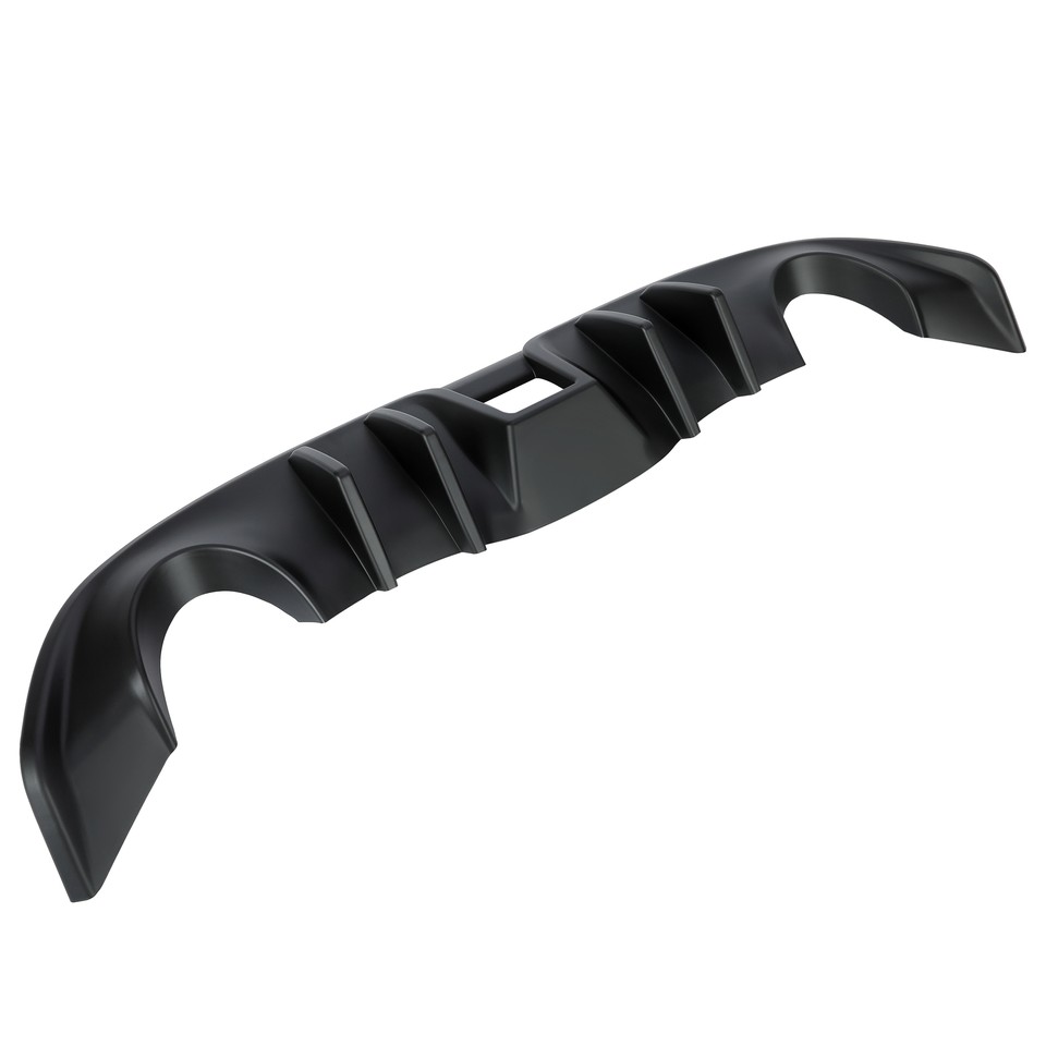 For Nissan 370Z 2009-2020 Matte Black Rear Bumper Lip Lower Valance ...