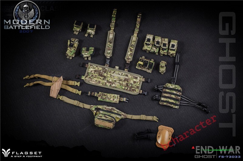 FLAGSET FS73033 GHOST "X" Tom Clancy's Endwar 1/6 Action Figure Model ...