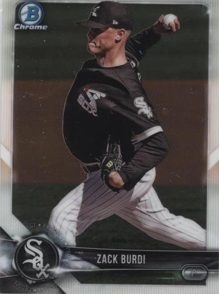 2018 Bowman Chrome - Prospects #BCP224 Zack Burdi, Zack Burdi (RC) for ...