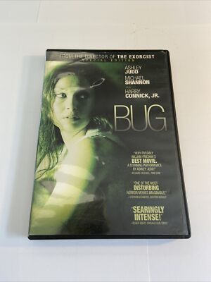 Bug DVD MOVIE Ashley Judd, Michael Shannon, Harry Connick Jr. | eBay