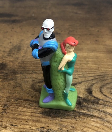 Vintage 1997 Action Figure 3” Mr Freeze Poison Ivy PVC Animated Series ...