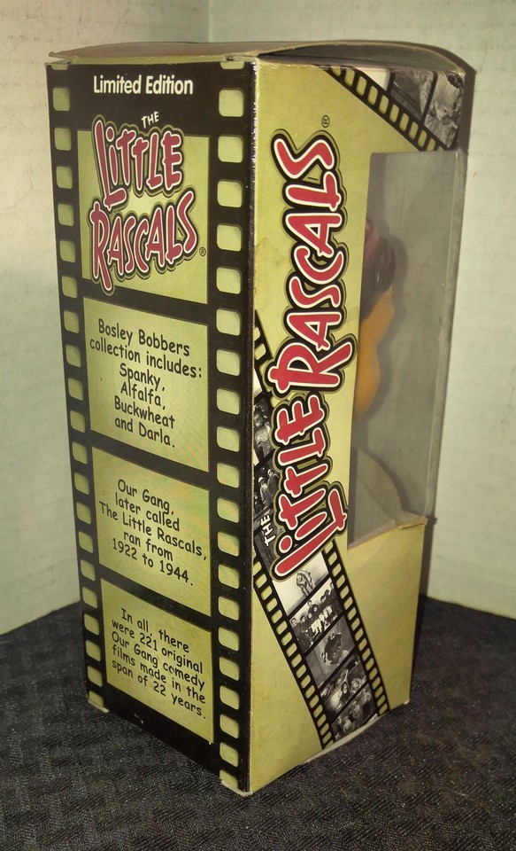 2001 LITTLE RASCALS Spanky Bosley Bobbers 6" Bobble Head MIB C-6.0 ODM ...