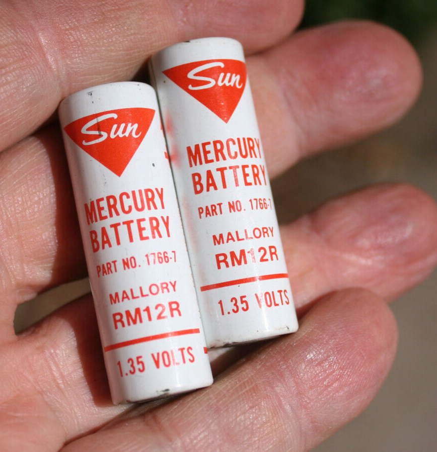 Sun Vintage EB Transmitter - 1.35v Mercury Battery Batteries - Mallory ...