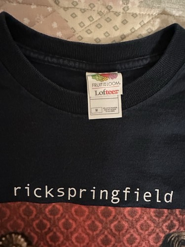 Rick Springfield Shock/Denial/Anger/Acceptance Tour 04 Shirt | eBay
