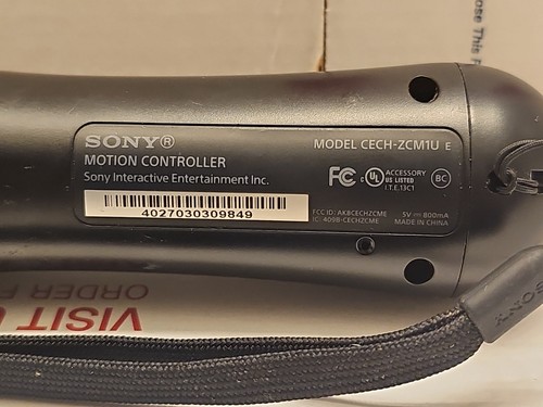 Sony Playstation Move Motion Controller (PS4 PSVR PS3) CECH-ZCM1U | eBay