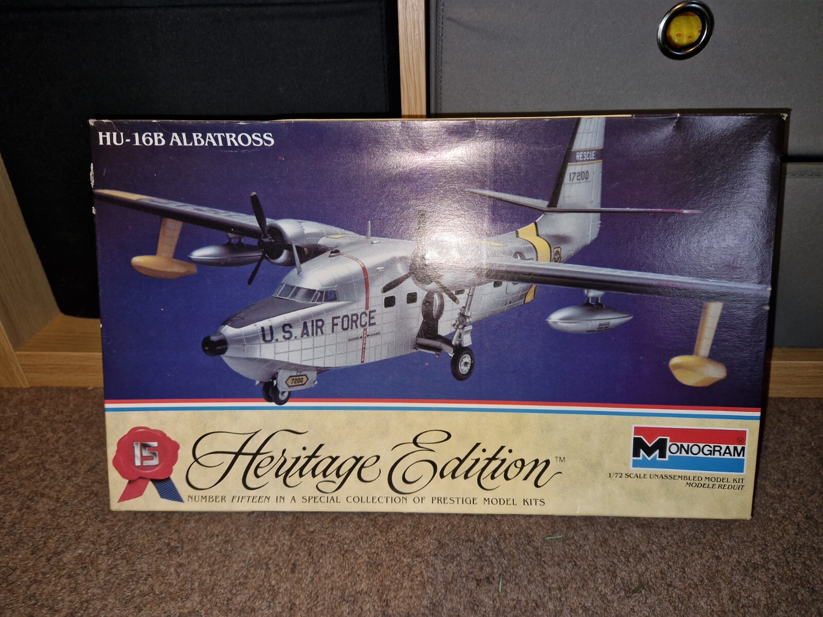 Monogram Mattel HU-16B Albatross 1/72 Scale 6065 #15 Limited Production ...