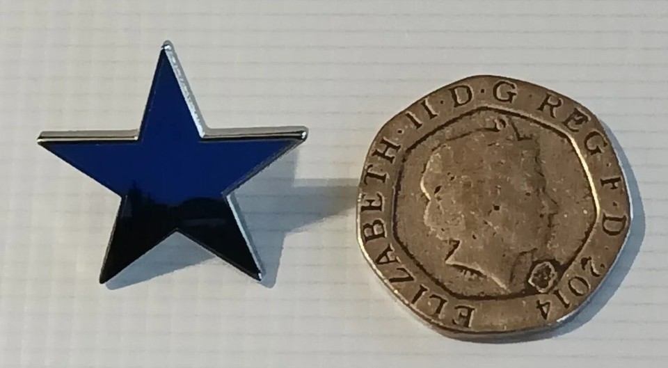 Newcastle United Newcastle Breweries Blue Star Pin Badge | eBay UK