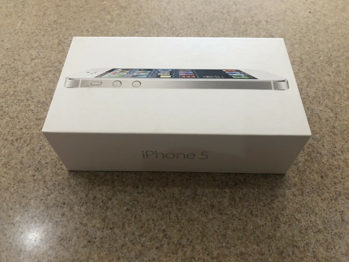 White Iphone 5 Box