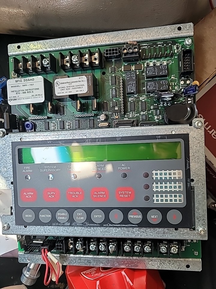 Simplex 4010 SFIO Fire Alarm Control Panel Main Board 565-737 | eBay