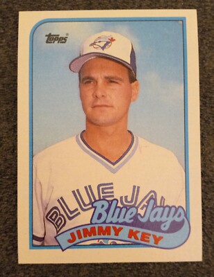 1989 Topps JIMMY KEY Baseball Card #229. TORONTO BLUE JAYS. | eBay