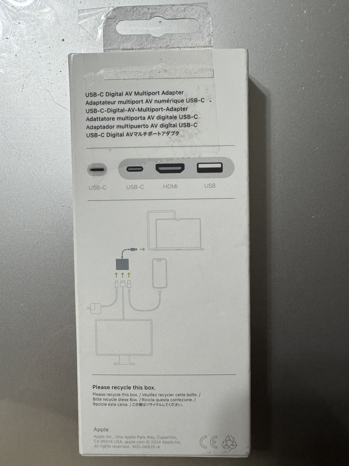 Apple USB Type-C Digital AV Multiport Adapter | eBay