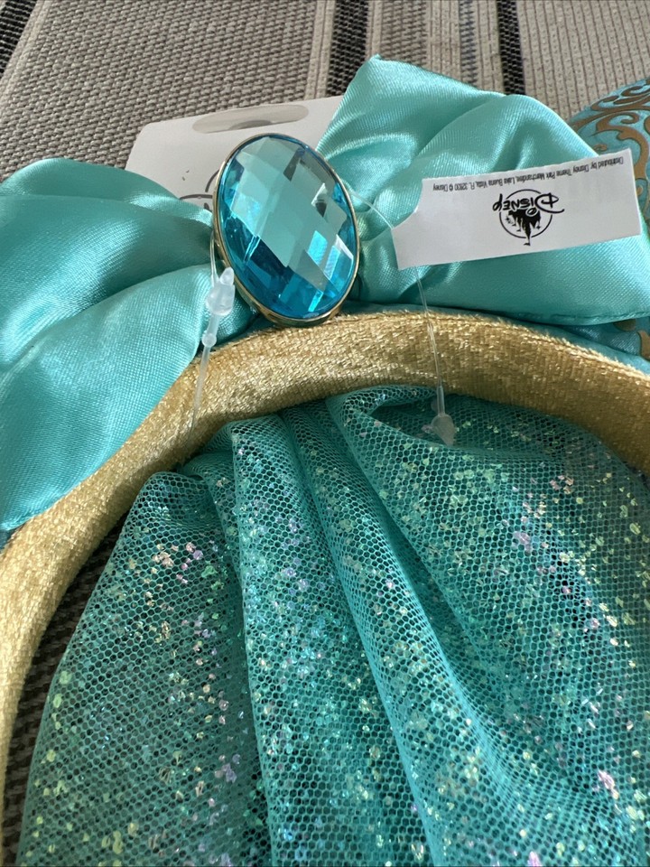 2024 Disney Parks Aladdin Jasmine Princess Veil Minnie Mouse Ears ...