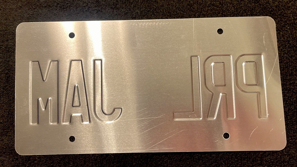 Pearl Jam : AUSTIN - TEXAS License Plate - September 2023 - Eddie ...