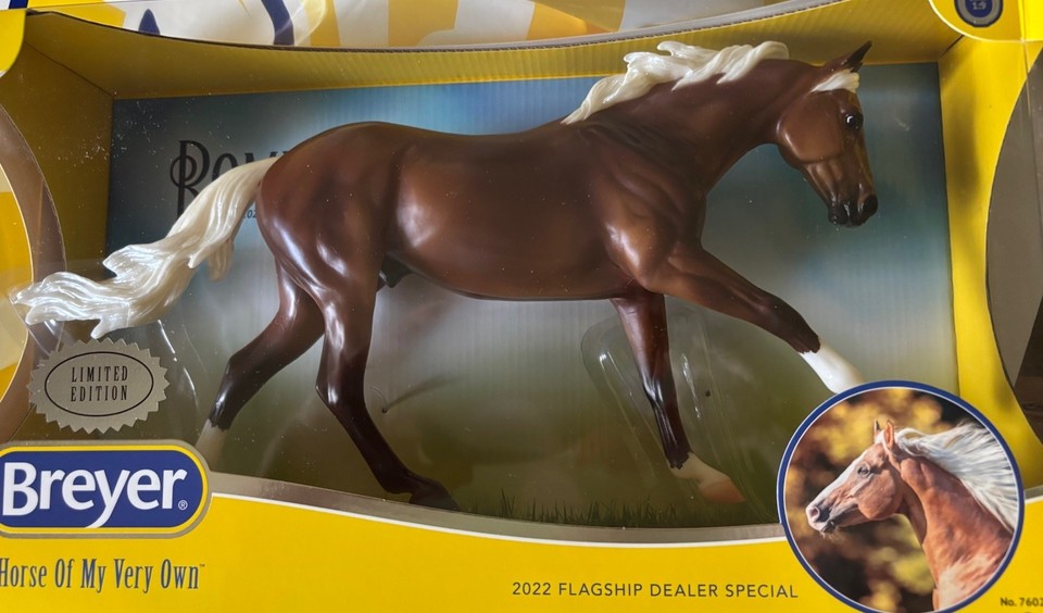 Breyer 760249 Romeo Flagship Dealer Horse for 2022 Dundee Mold | eBay