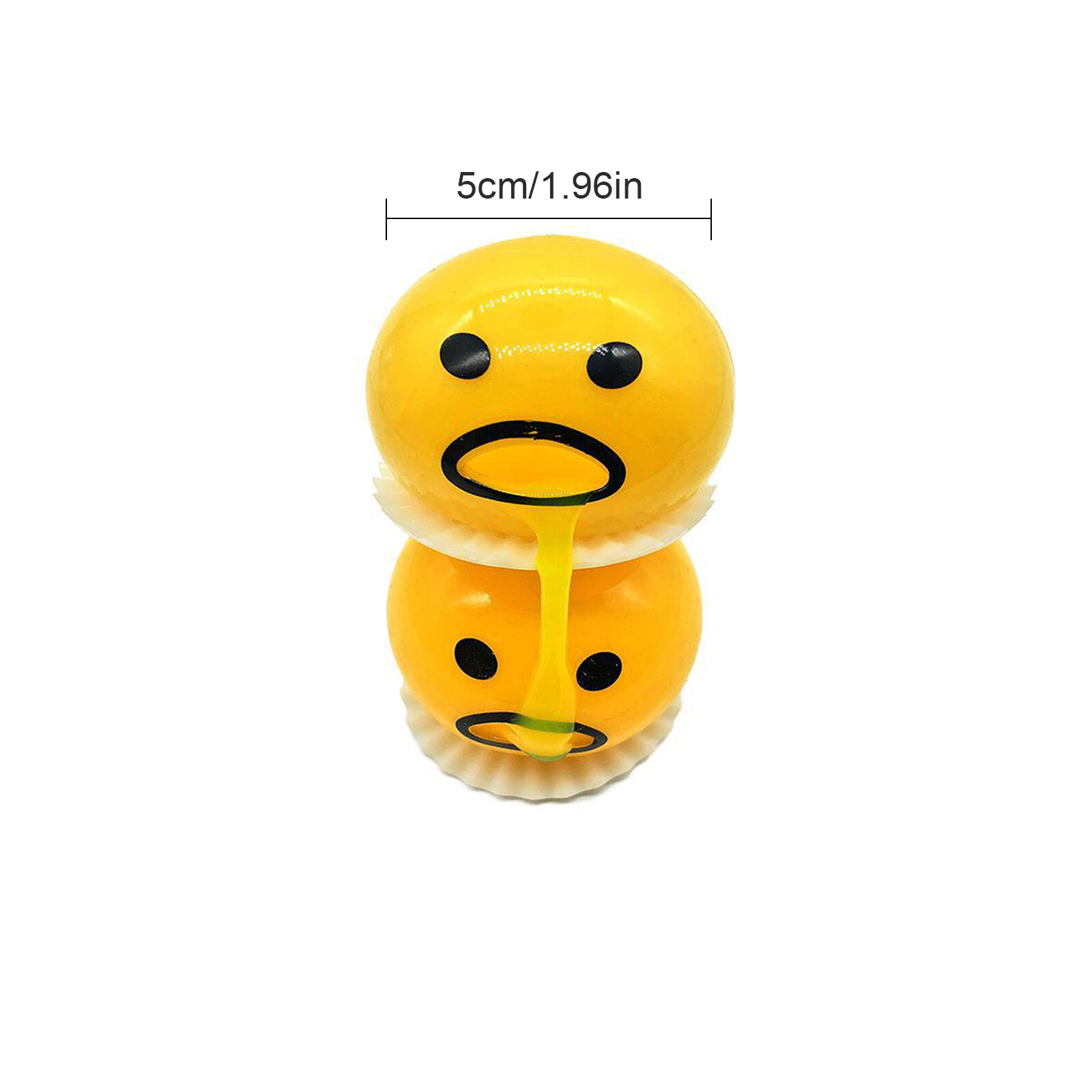 "3-Pack Novelty Vomiting Egg Yolk Stress Relief Toy - Gag Gift Prank ...