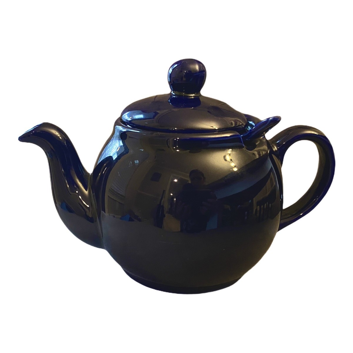 Easy Ceramic Teapots Hot Sale Porcelain Teapot Reaction Blue Glaze