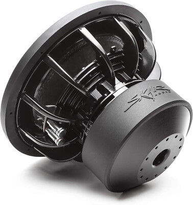 Skar Audio EVL-12 D4 12" 2500 Watt Max Power Dual 4 Ohm Car Subwoofer ...