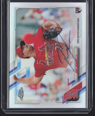 2021 Topps Chrome Roel Ramirez Rookie Autographs Refractor /499 Rookie ...