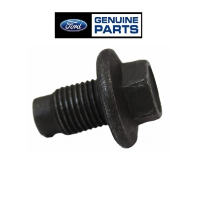 Oil Drain Plug GENUINE Ford Explorer Mustang 80-24 Super Duty ...