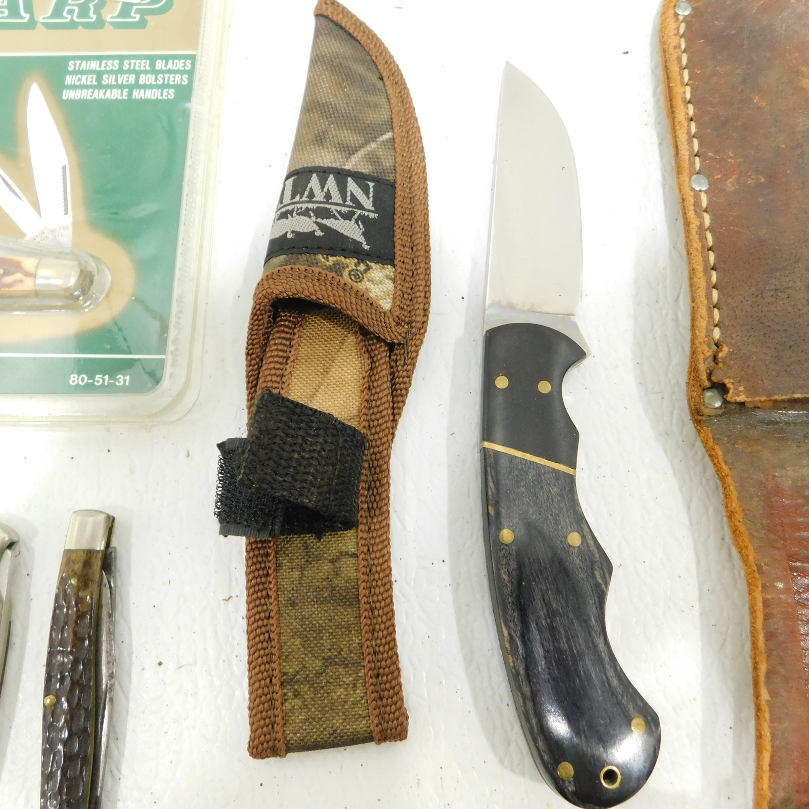 Vintage Hunting Fixed Blade & Folding Pocket Knives Case NWTF Ka-Bar | eBay