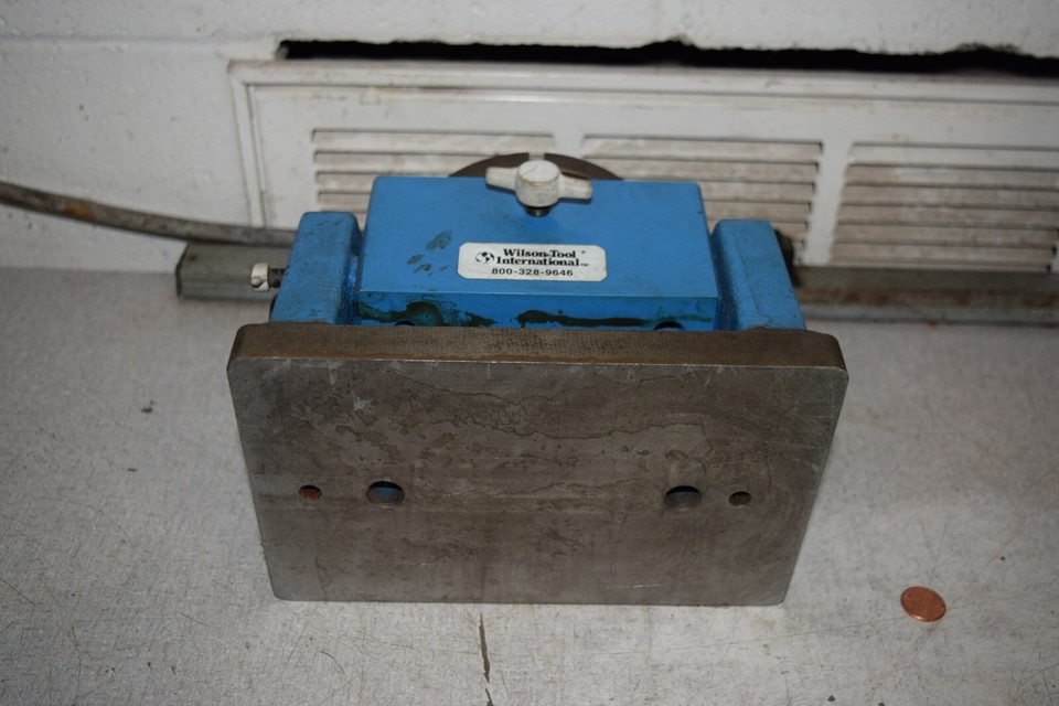 Wilson Tool Intl Grinding Fixture Tilting Table Turret Punch Mount Work ...