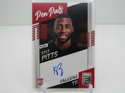 KYLE PITTS 2021 DONRUSS ELITE PEN PALS ROOKIE RC AUTOGRAPH AUTO ...