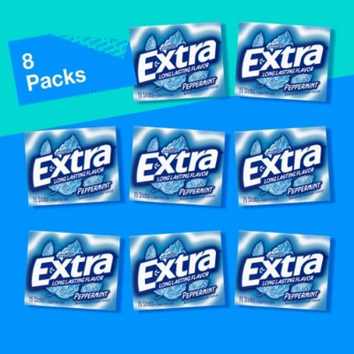 Extra Peppermint Sugar-Free Gum Value Pack | eBay