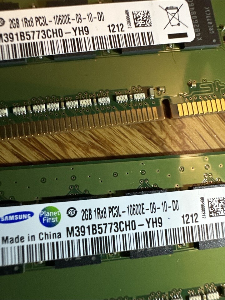 2x2GB Dell PowerEdge R210 R210 II R410 R415 Memory ECC UDIMM DDR3 PC3 ...