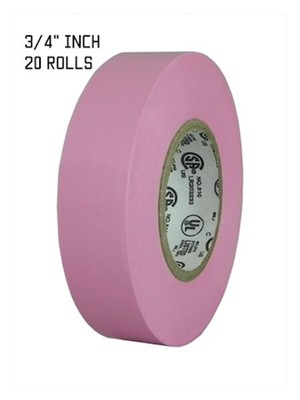 TapesSupply 20 ROLLS PINK ELECTRICAL TAPE 3/4" X 66 FT | eBay