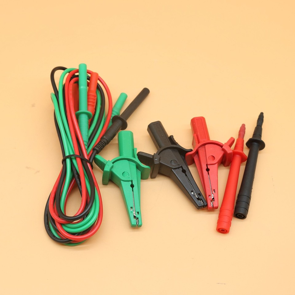 Use for fluke 1550B 1550C 1555 replace TL1550B TEST LEAD WITH ALLIGATOR ...
