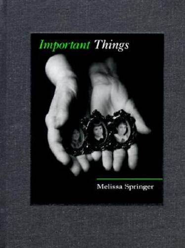 Important Things - Hardcover By Springer, Melissa - GOOD 9781575870618 ...