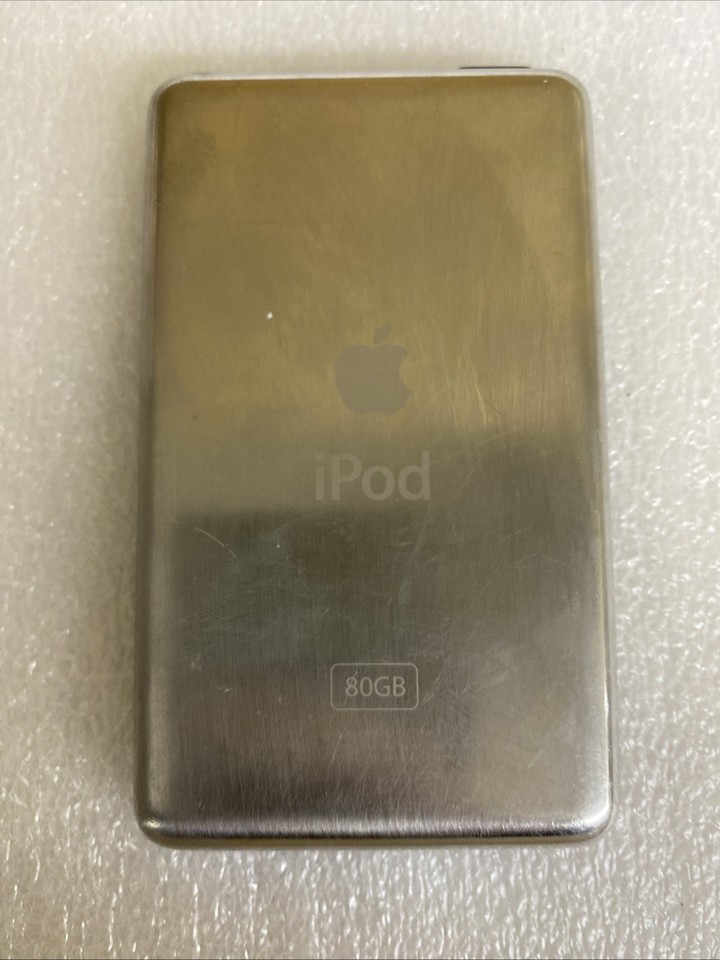 Apple iPod Classic 6th Generation A1238 80GB Black MP3 Player | eBay