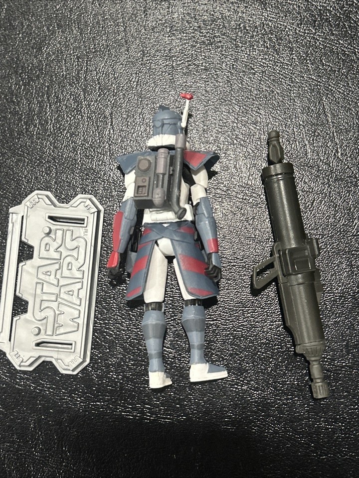Star Wars Clone Wars CW52 Commander Colt ARC Trooper 3.75" Hasbro 2010 ...