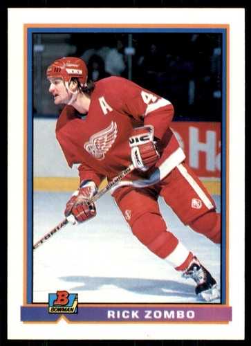 1991-92 Bowman Rick Zombo Detroit Red Wings #54 | eBay